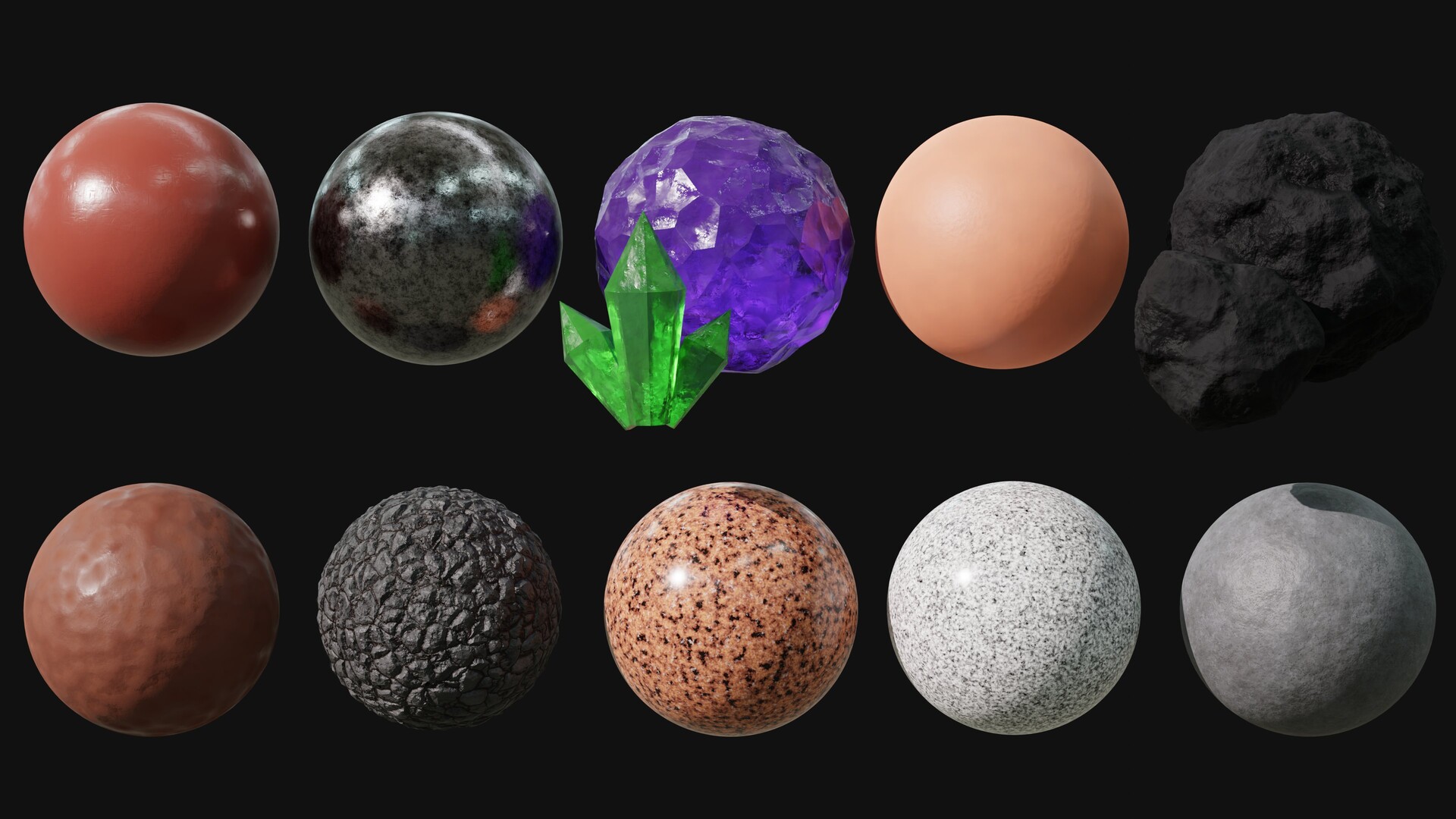 Ryan King - Blender Procedural Material Pack #7