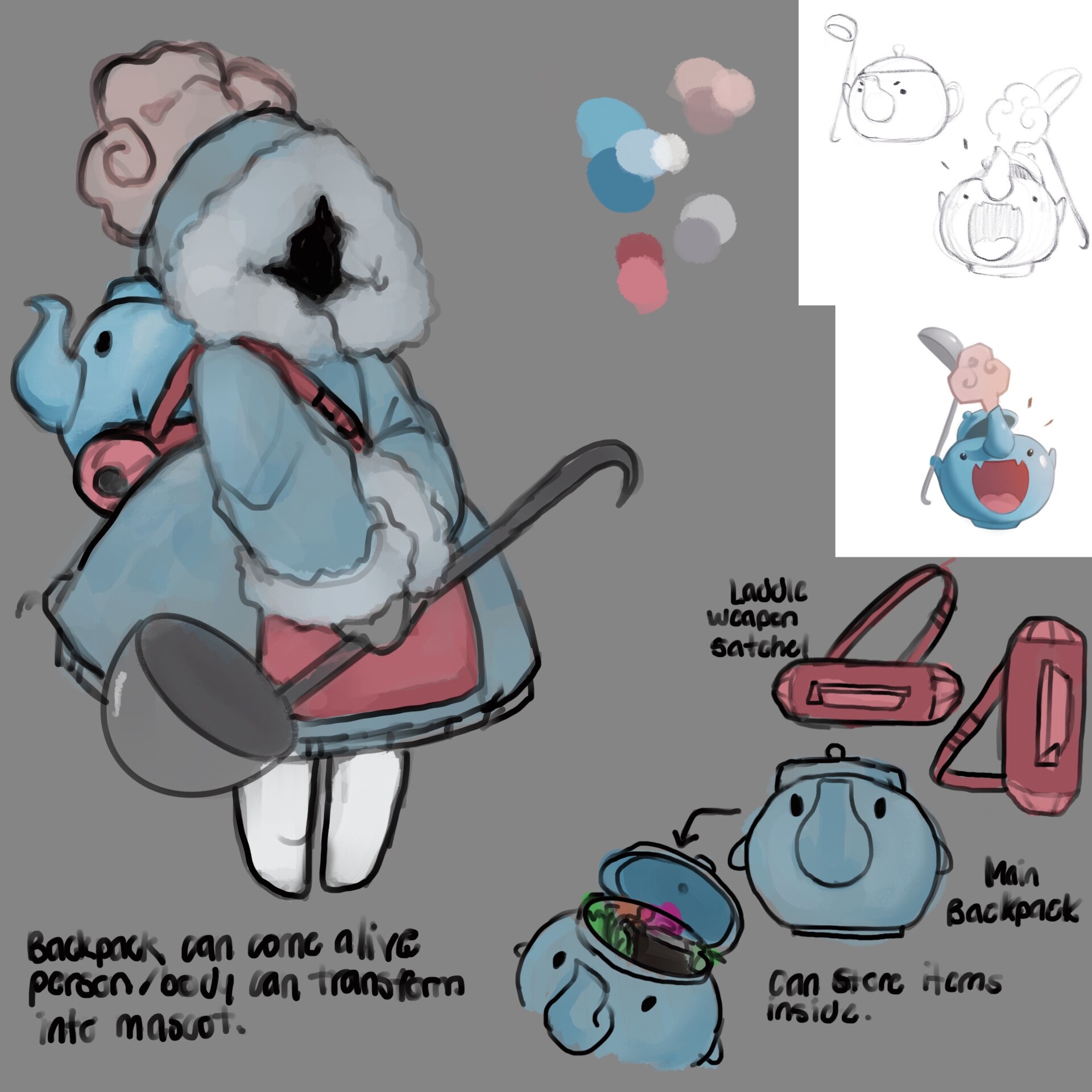 ArtStation - DND Character Sheet