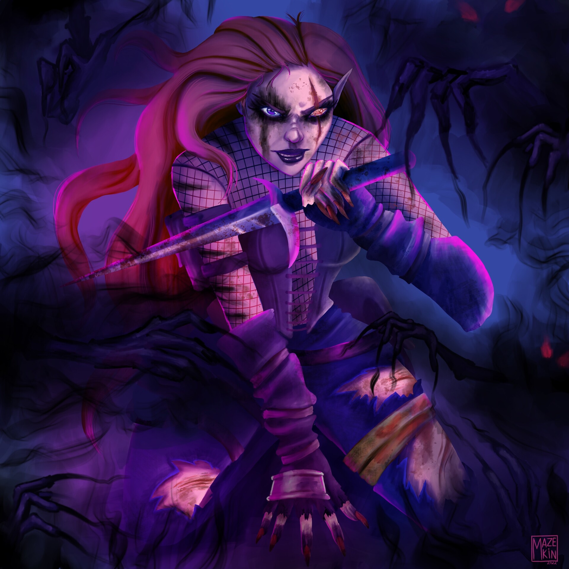 ArtStation - Demon Assassin