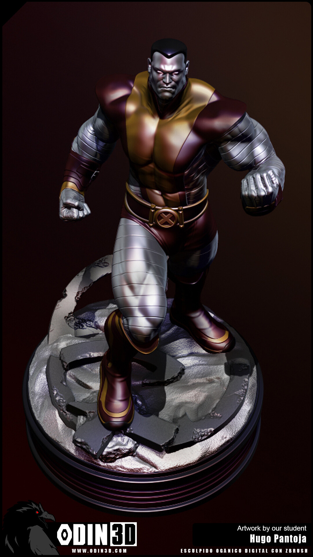 Odin3D Students - O3D | COLOSSUS X-MEN | HUGO PANTOJA