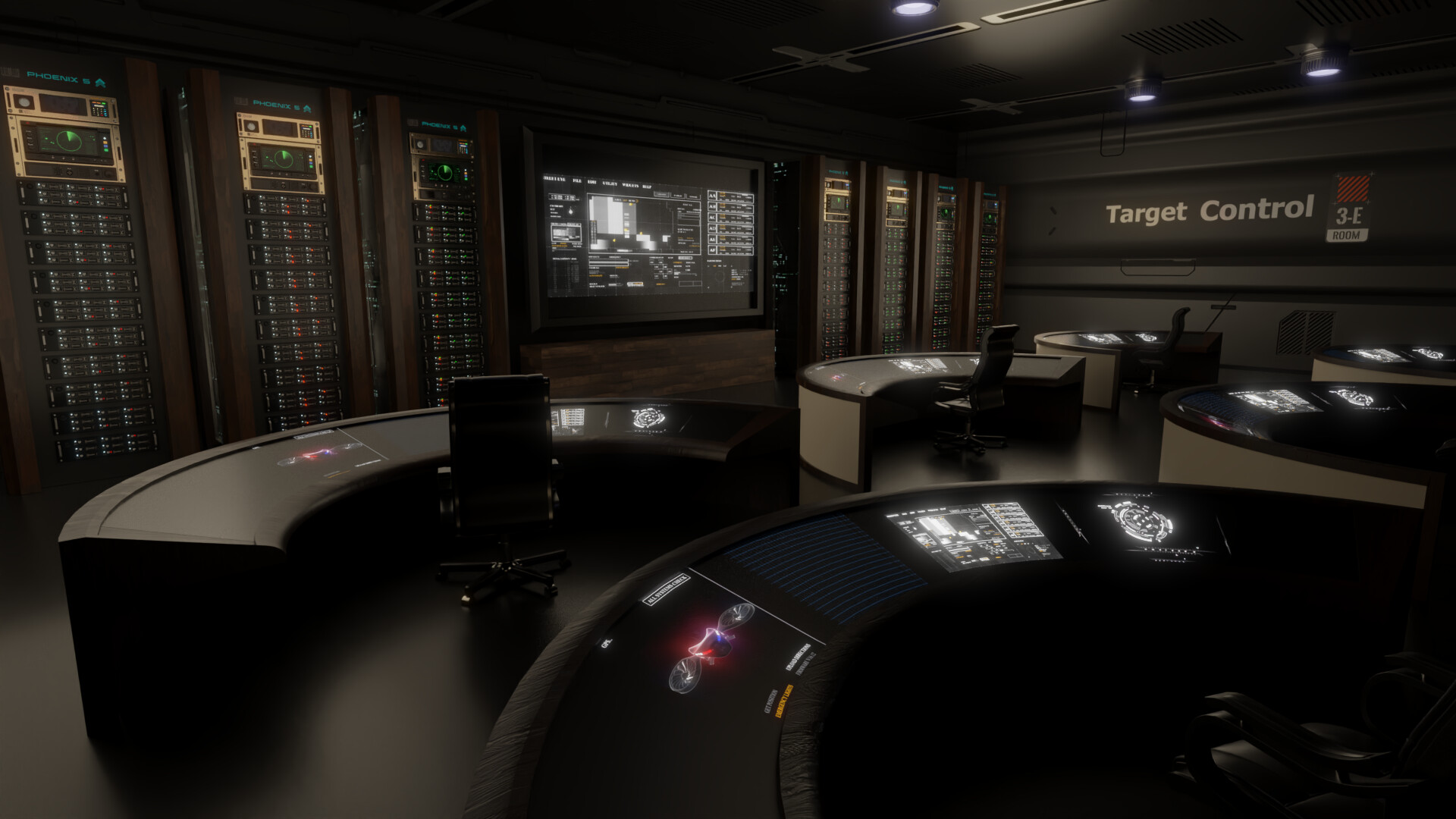 ArtStation - Targeting Control Room