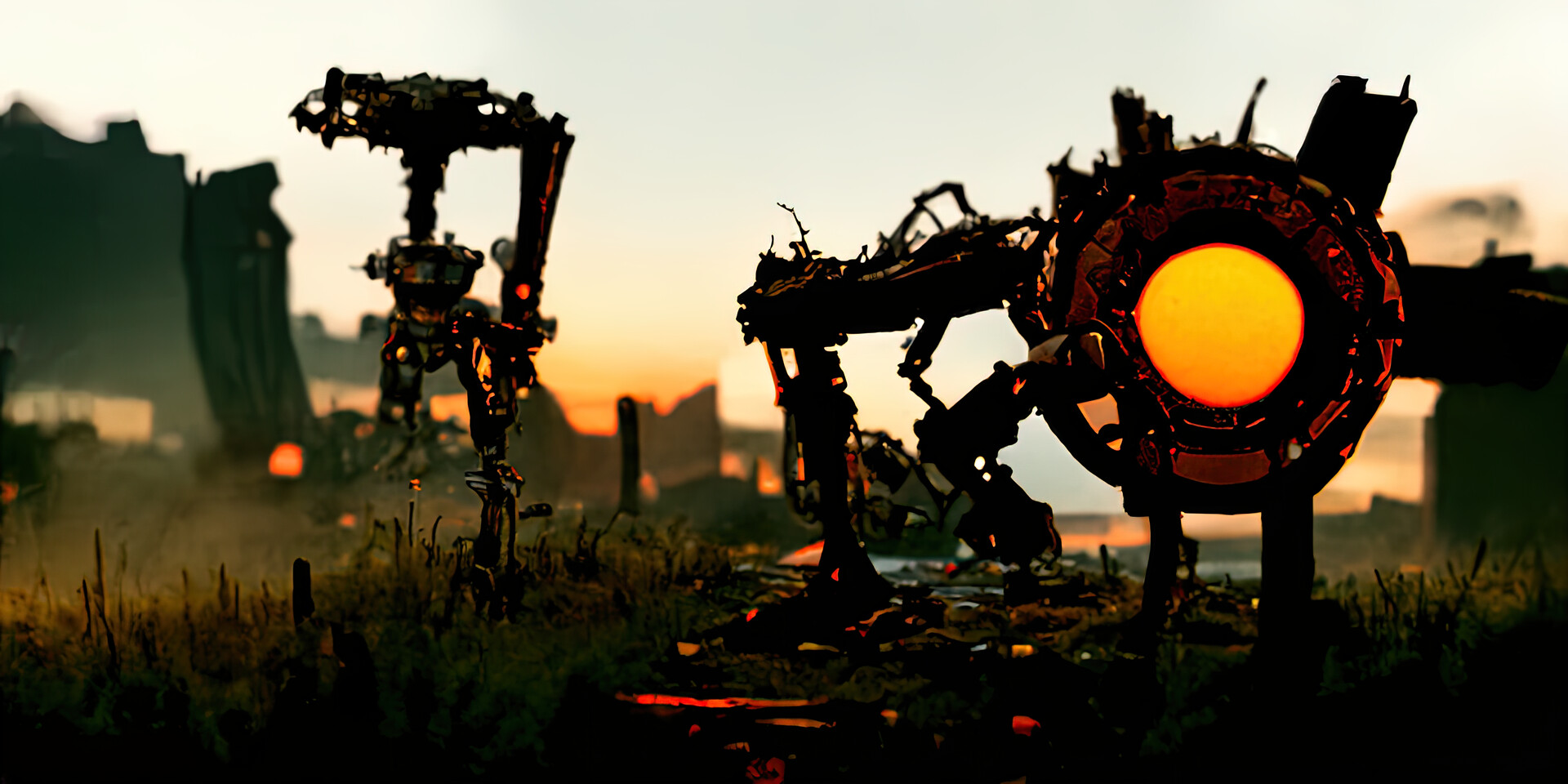 Verdant_Muse - Broken Life Protection Robots At Sunrise (Collection 2)