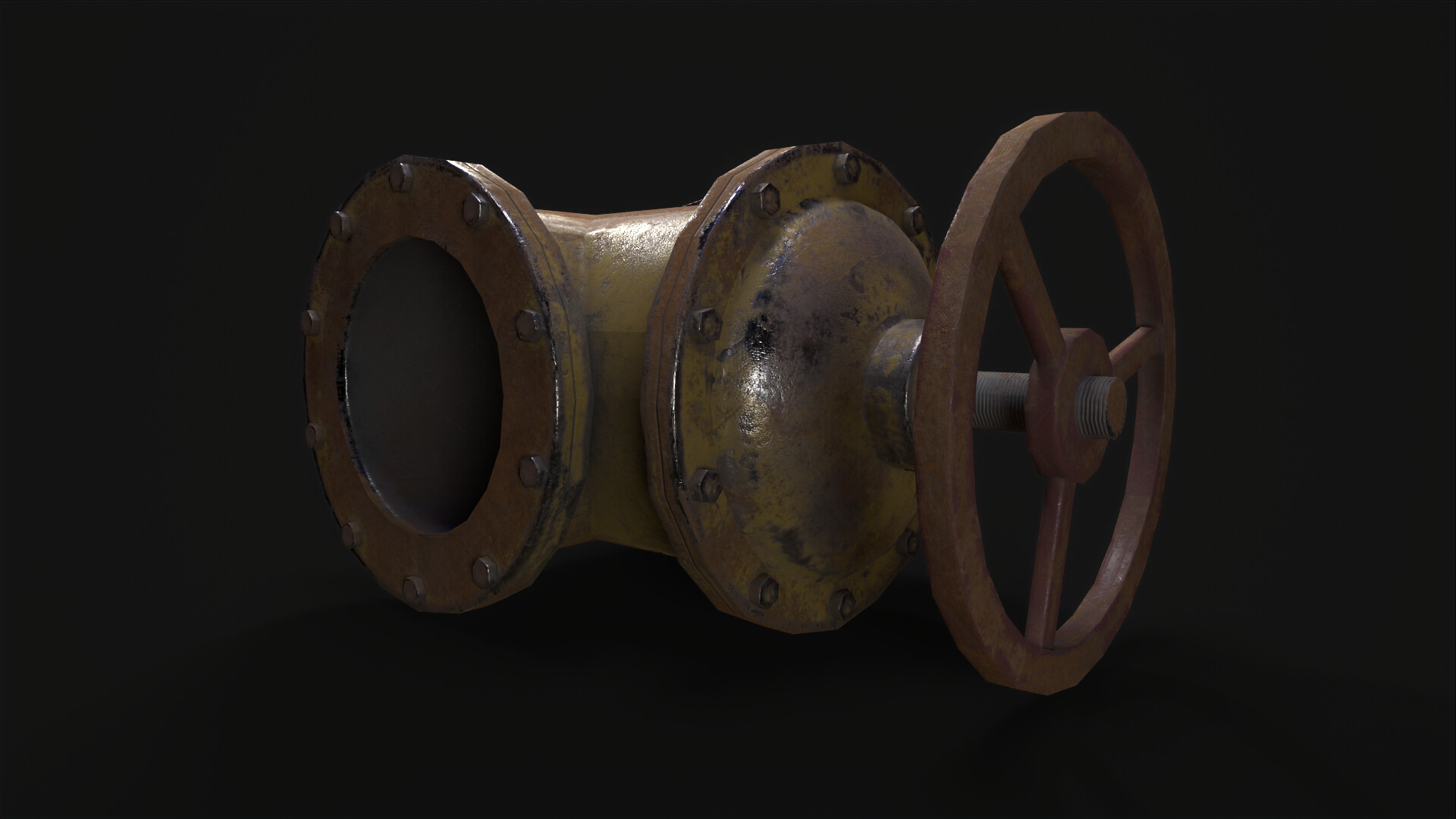 ArtStation - Valve (Low-poly)