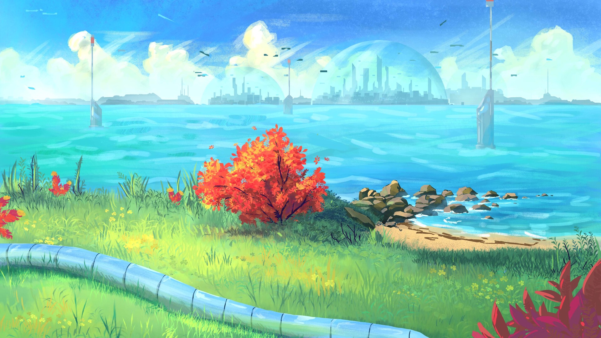 ArtStation - Sci-Fi Environmental Concept