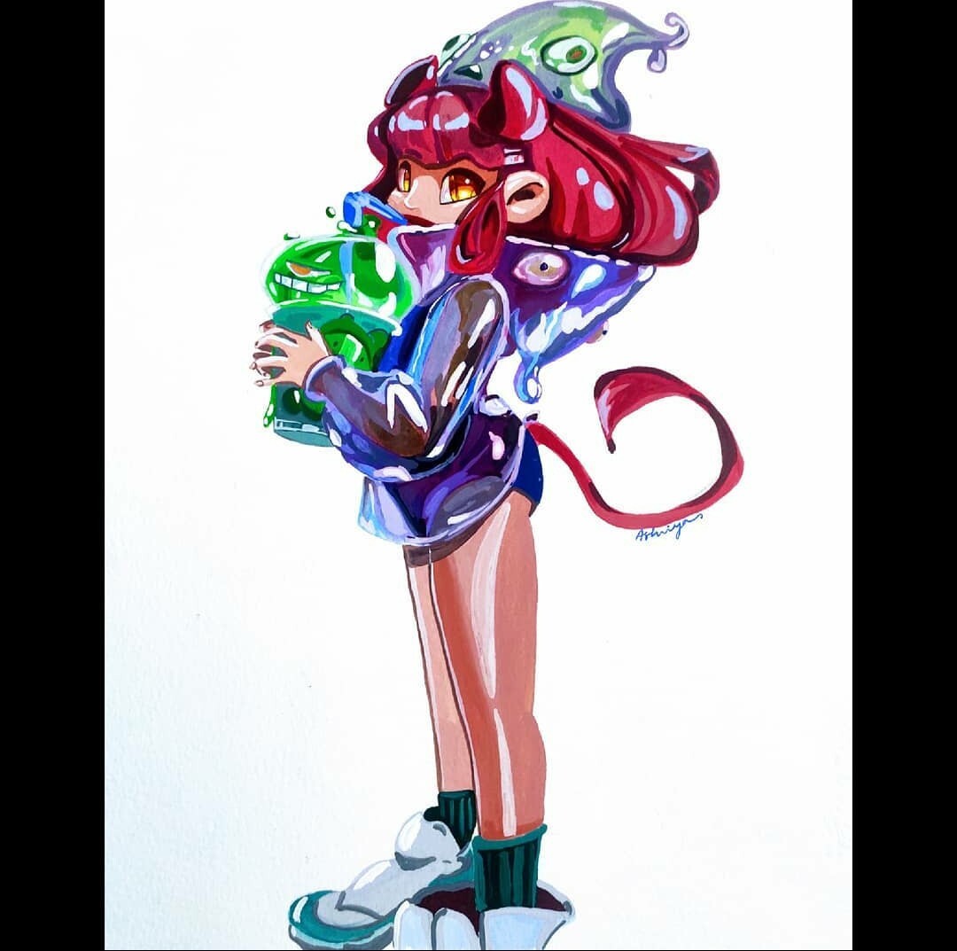 ArtStation - Jello girl