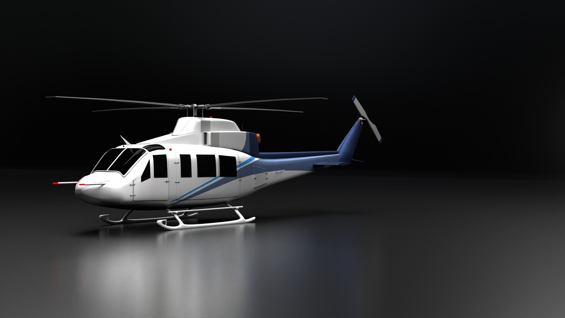 ArtStation - Bell 412 Helicopter