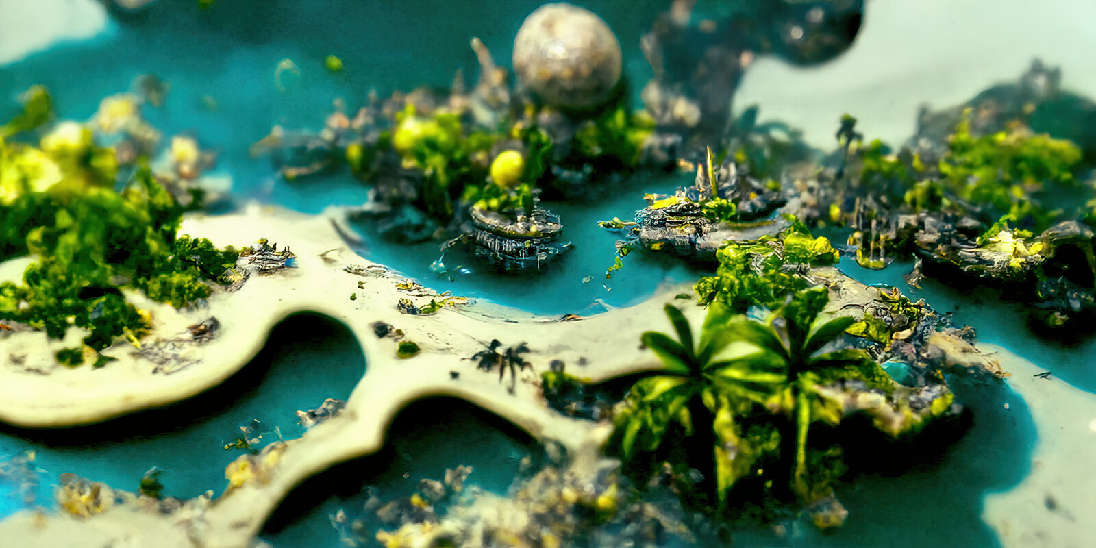 The ArtZilla - Busawe Worge - Alien Tropical Islands In The Pacific ...