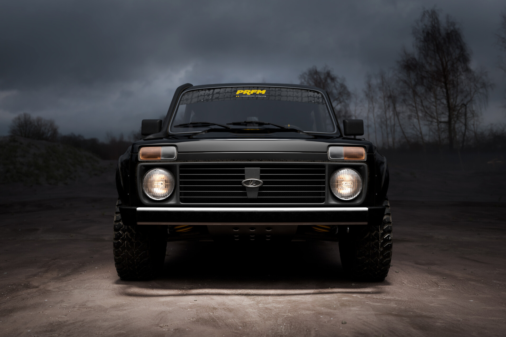 ArtStation - NIVA 4Х4 WIDEBODY | commercial project for Perform