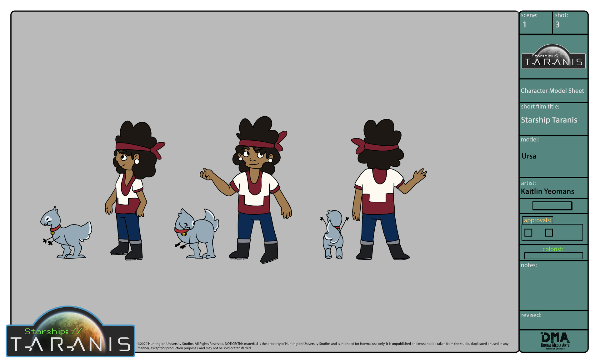 ArtStation - Ursa character model