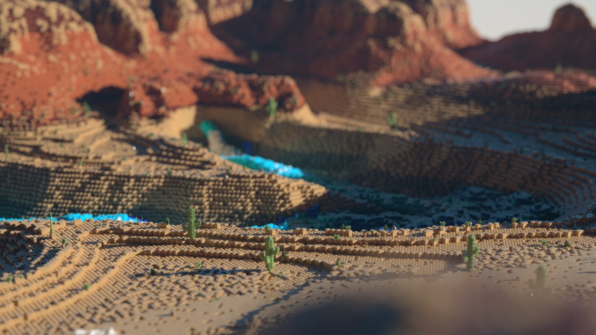 Yigit ACIK - Lego Canyon River - animated short