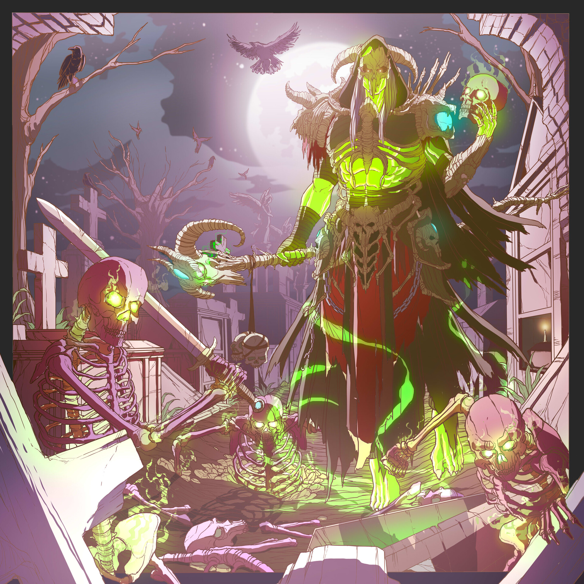 ArtStation - necromancer