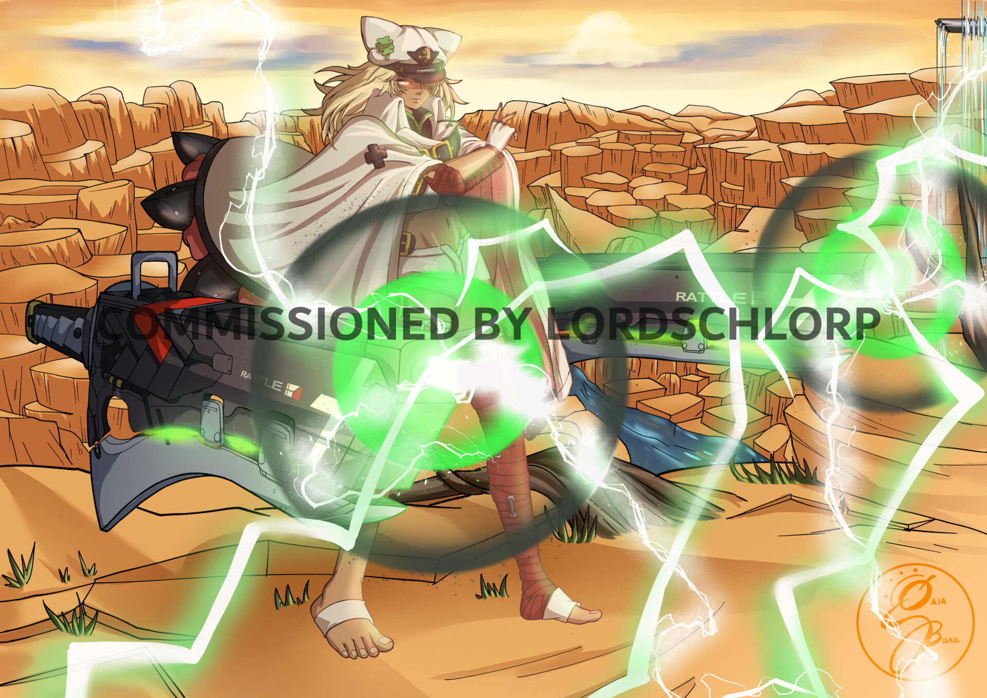 ArtStation - Ramlethal Valentine commission