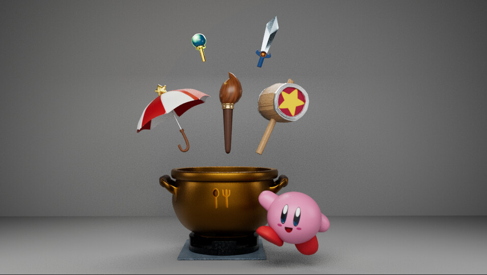 ArtStation - Kirby_Props