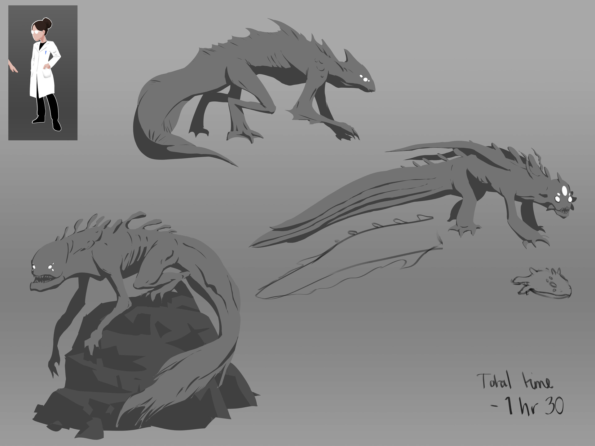 Mythical Character Concept Art