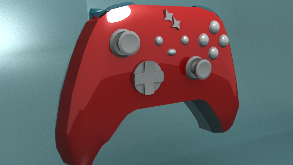 ArtStation - 3D Model of Rigged Controller-Animated