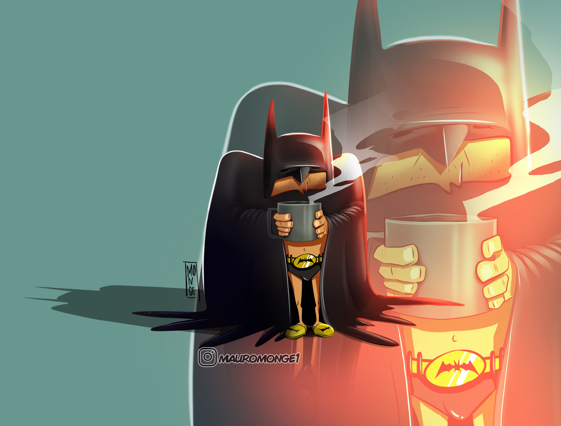 ArtStation - Coffe Dark Batman