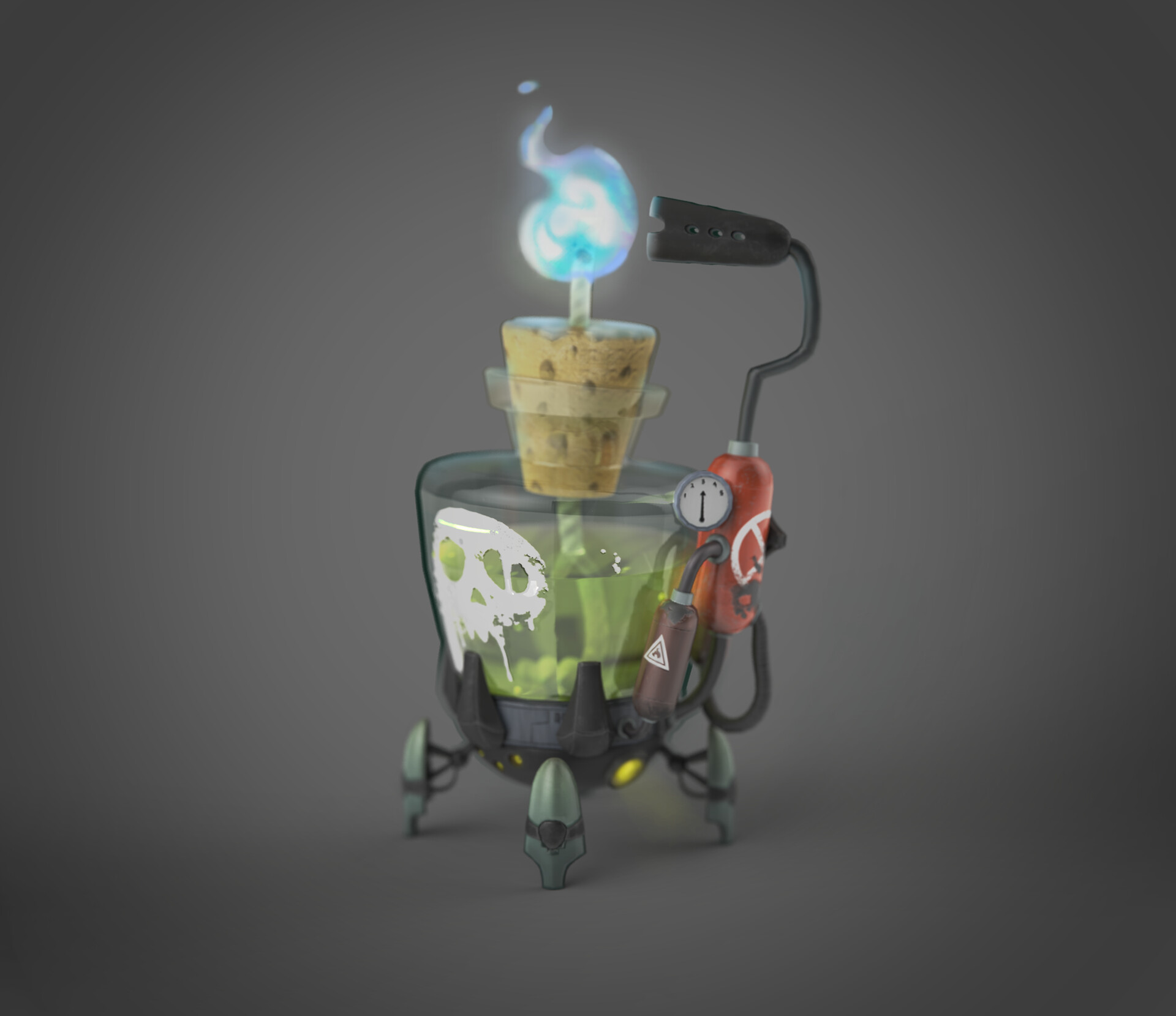 ArtStation - Alcohol Lamp