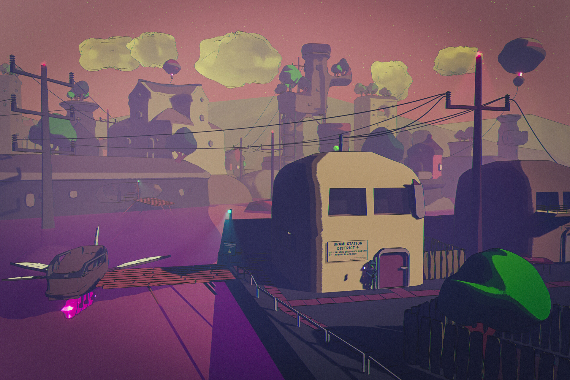 ArtStation - Bird Wizard - Waiting for work to Open