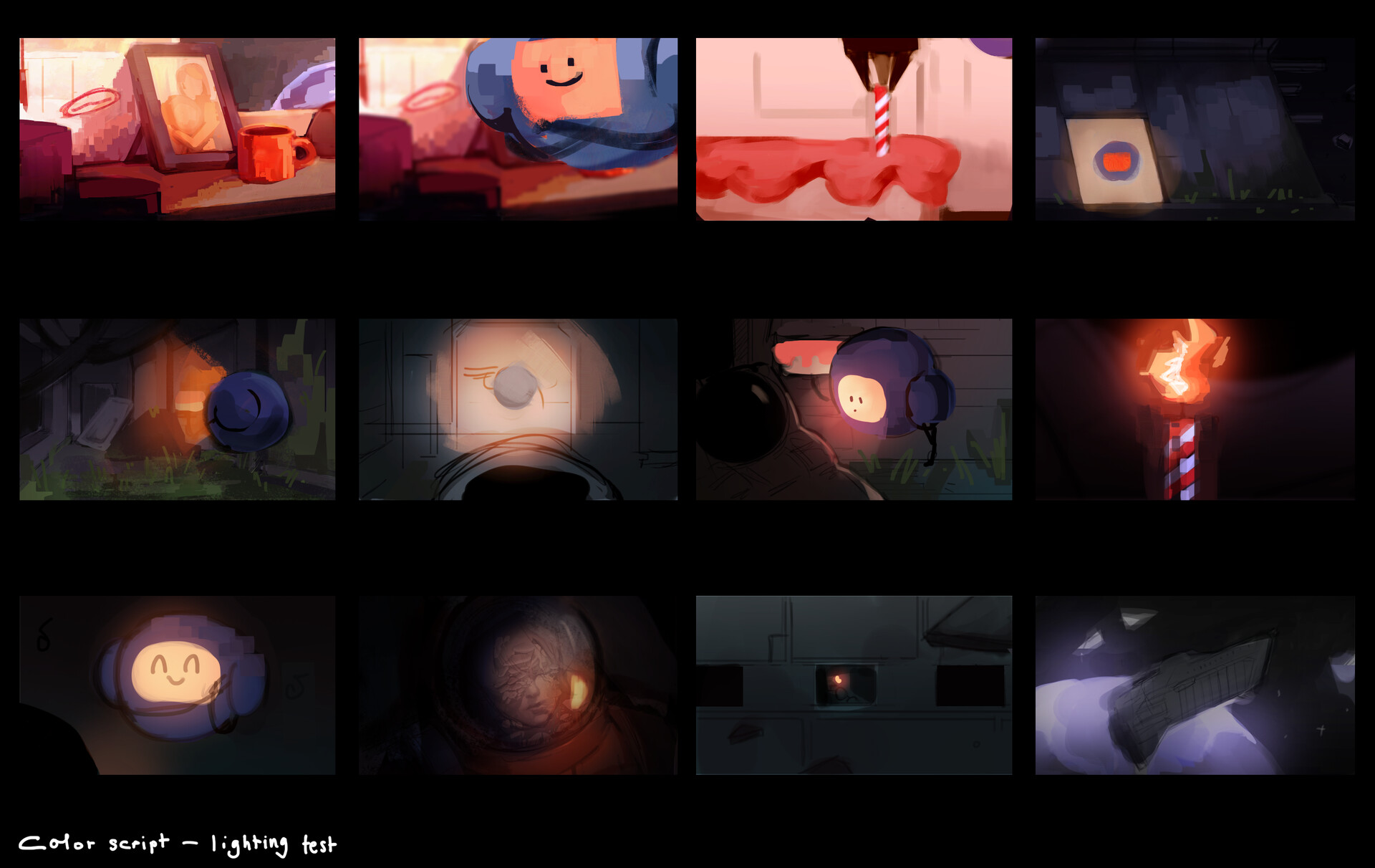 ArtStation - Color Script for Final Film