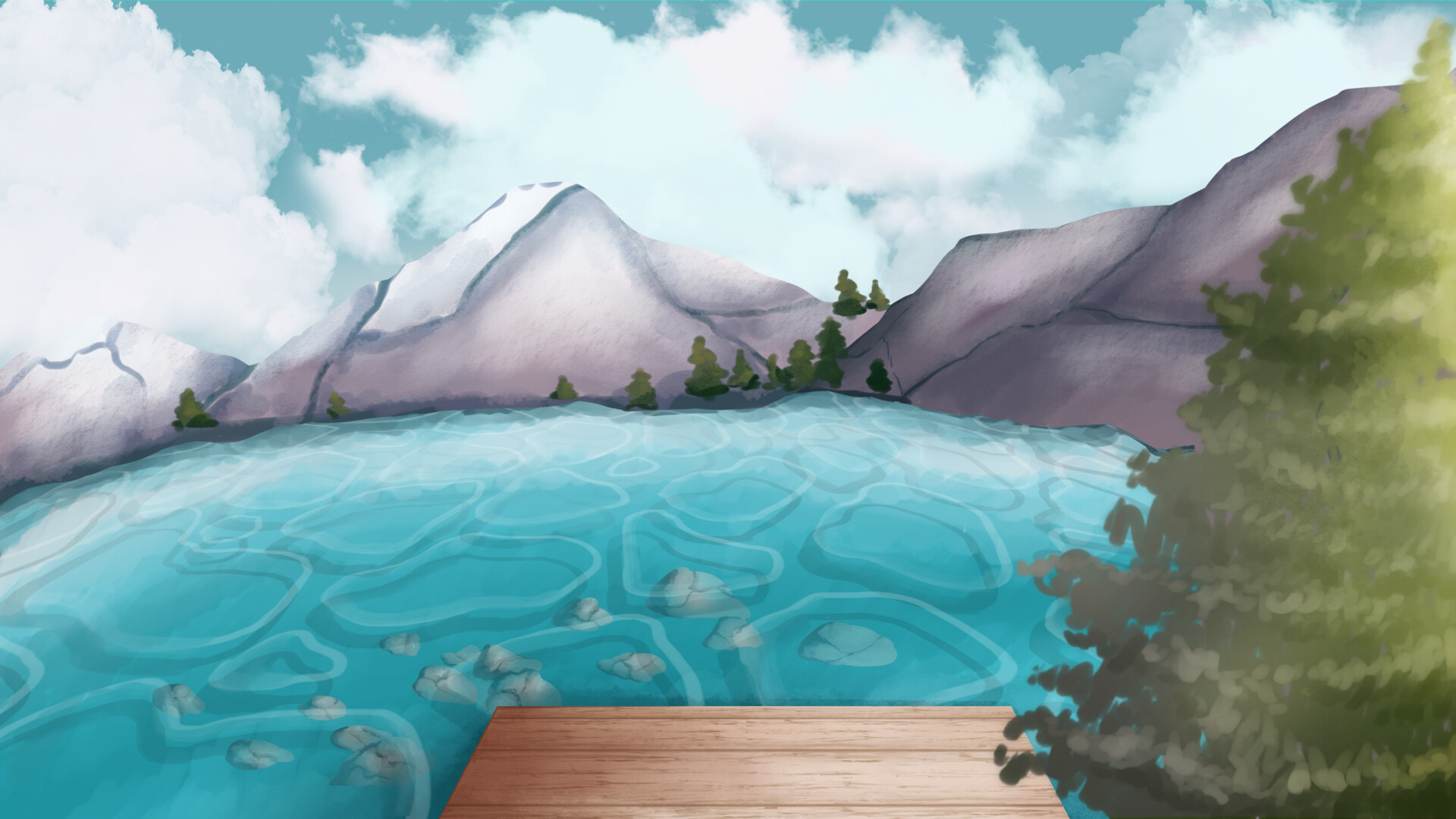 ArtStation - Lake Torrent