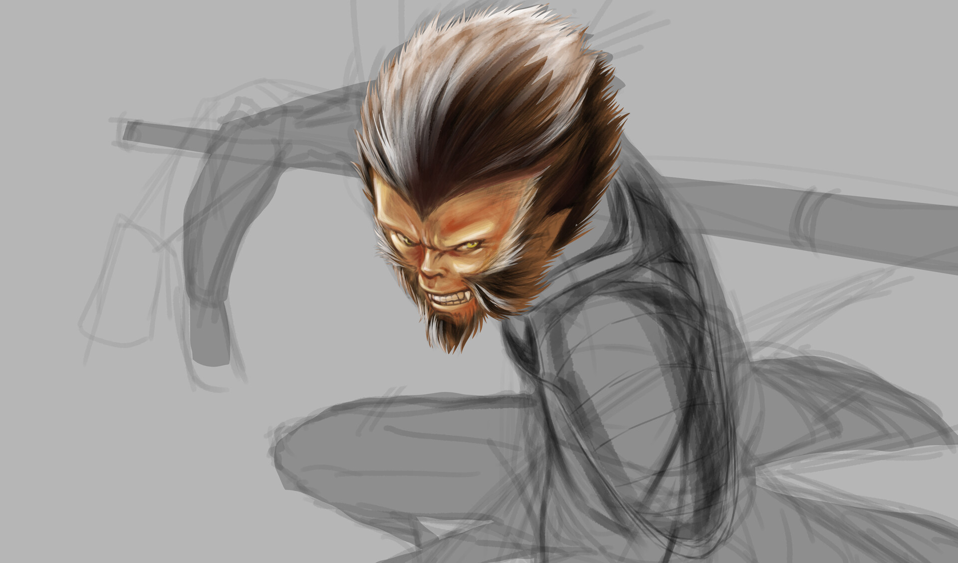 ArtStation - Wukong - League of legends