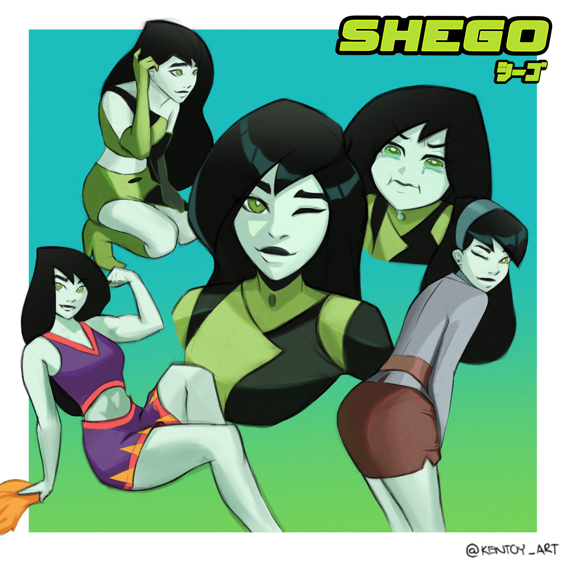 ArtStation - Shego Fanart