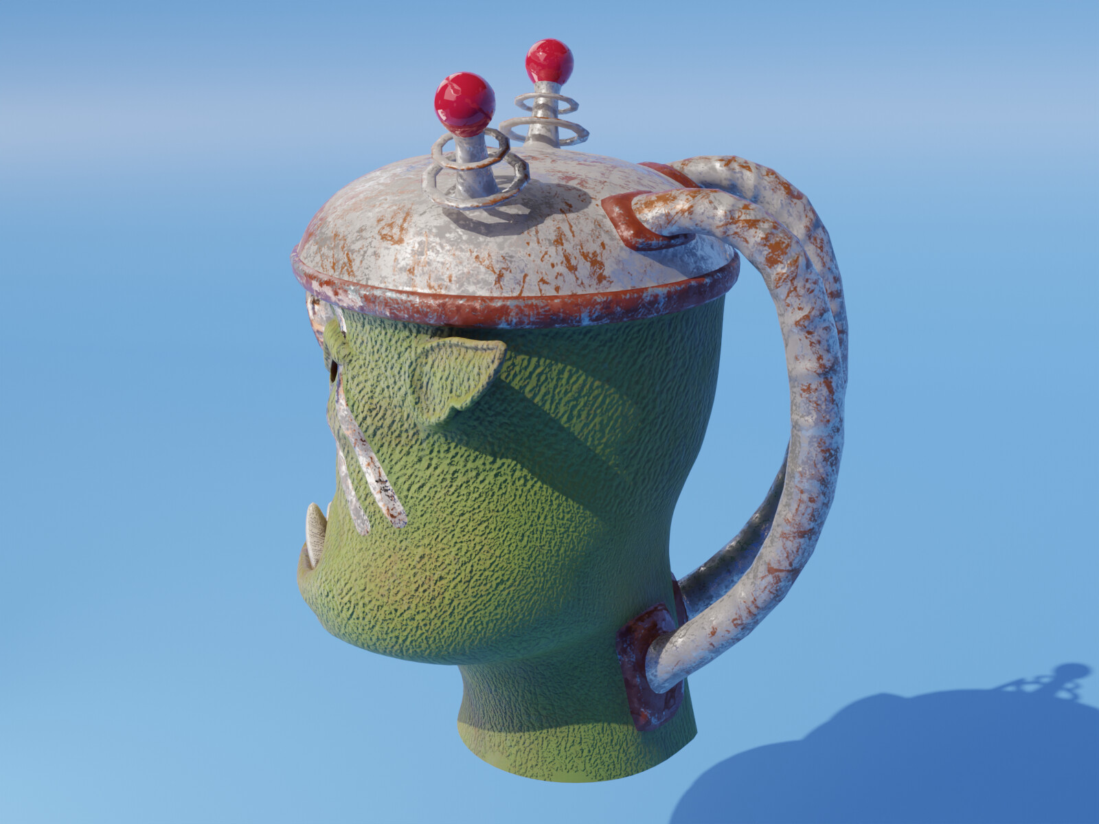 Scott Brookes - Ork Head 3D Model