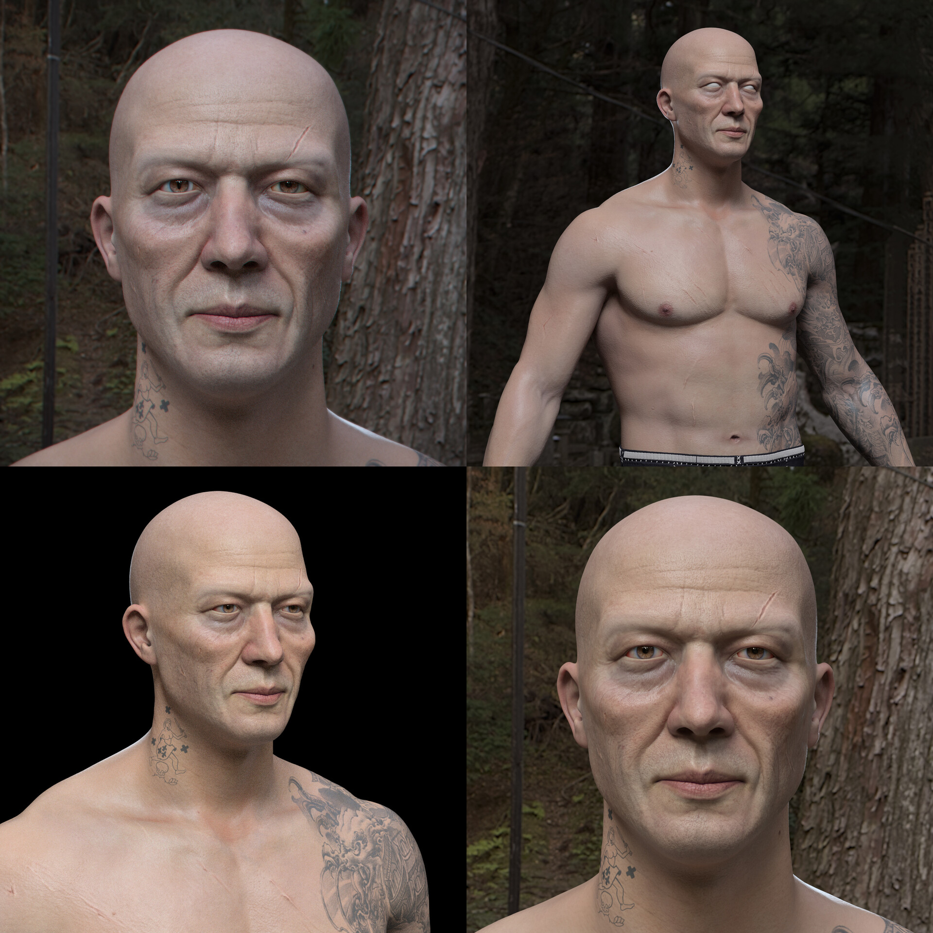 Aleks Nedovesov - The Witcher of the Dragon School - WIP