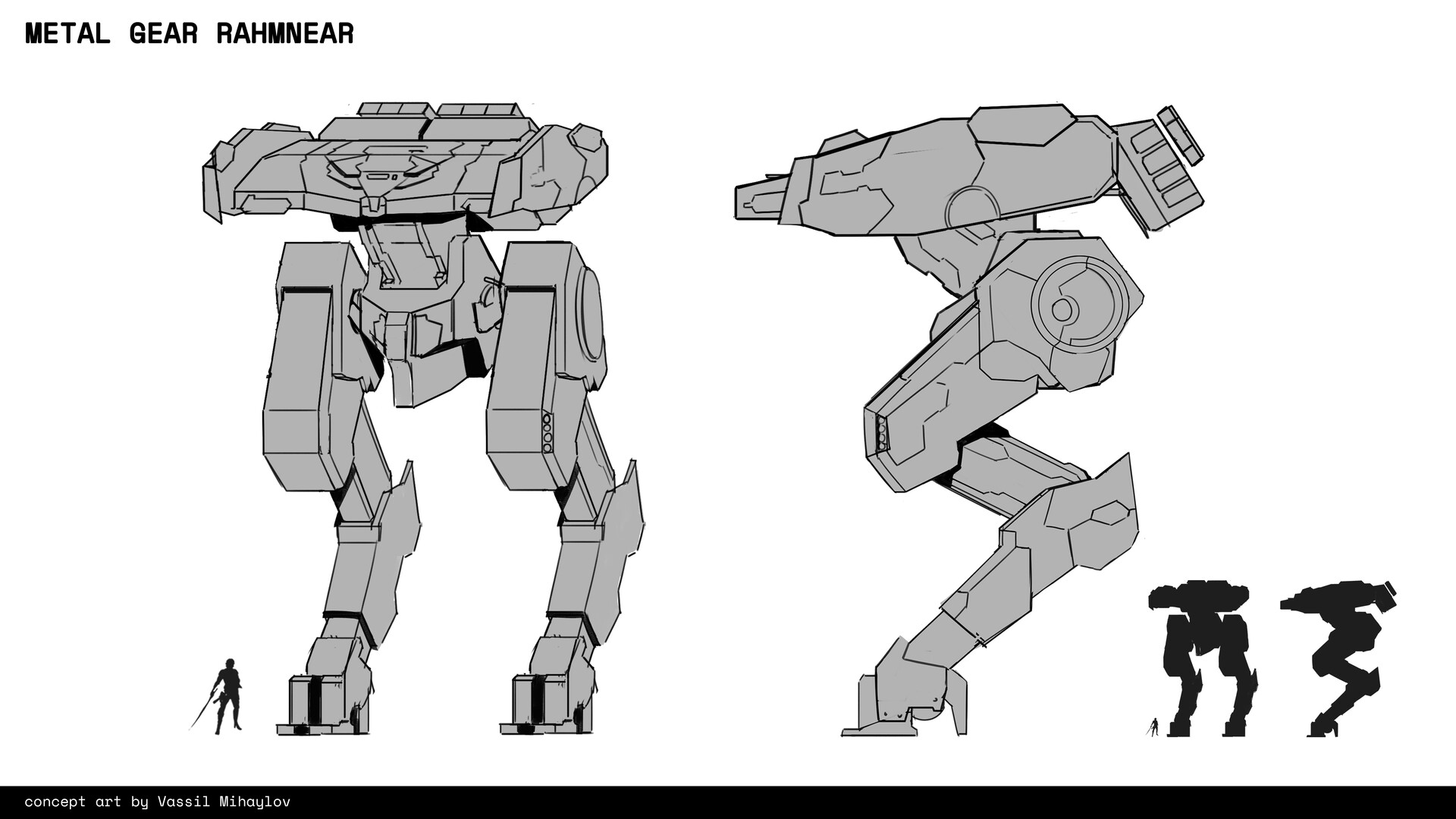 Metal Gear Rising Concept Art Book