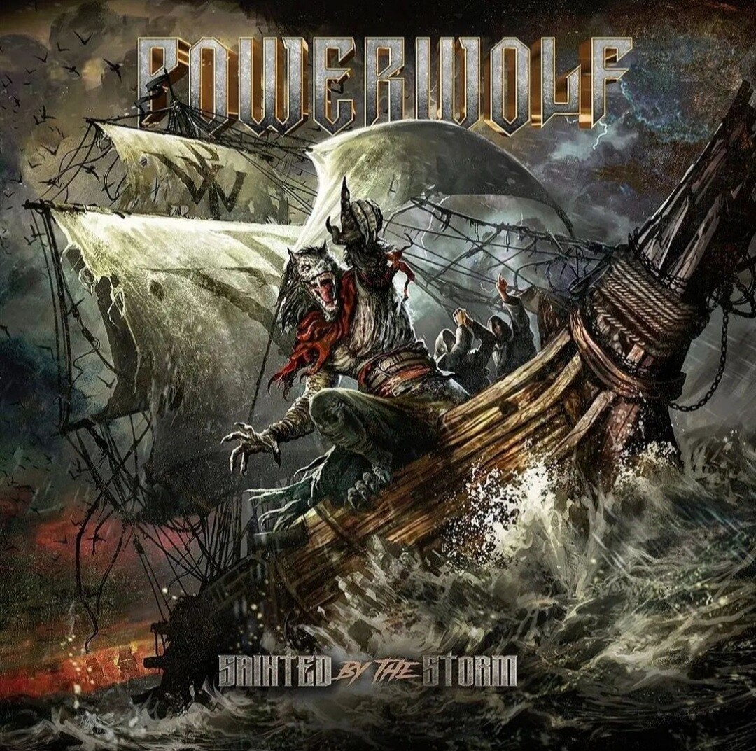 Zsofia Dankova - POWERWOLF - Sainted by the Storm - artwork