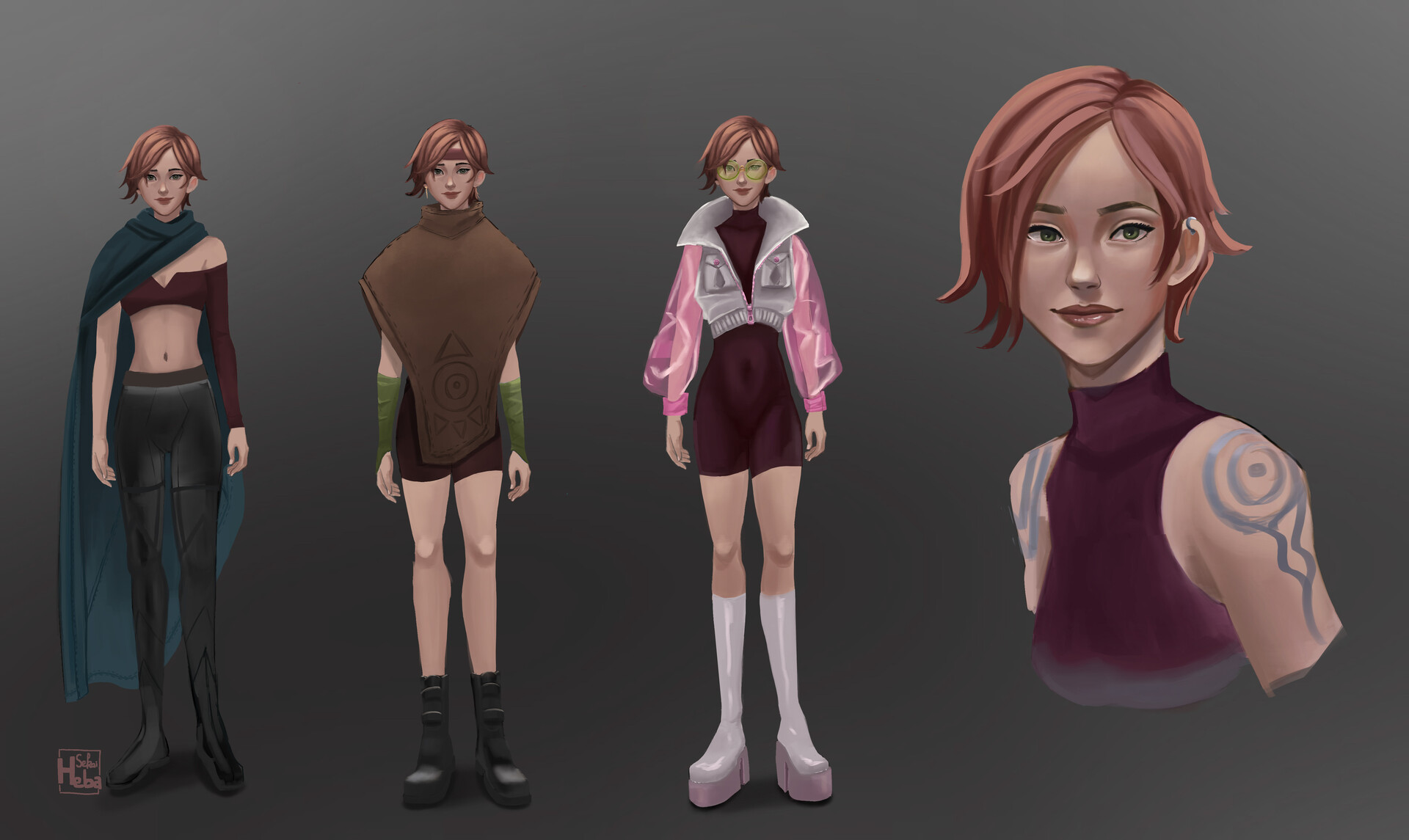 ArtStation - Lila Character Design