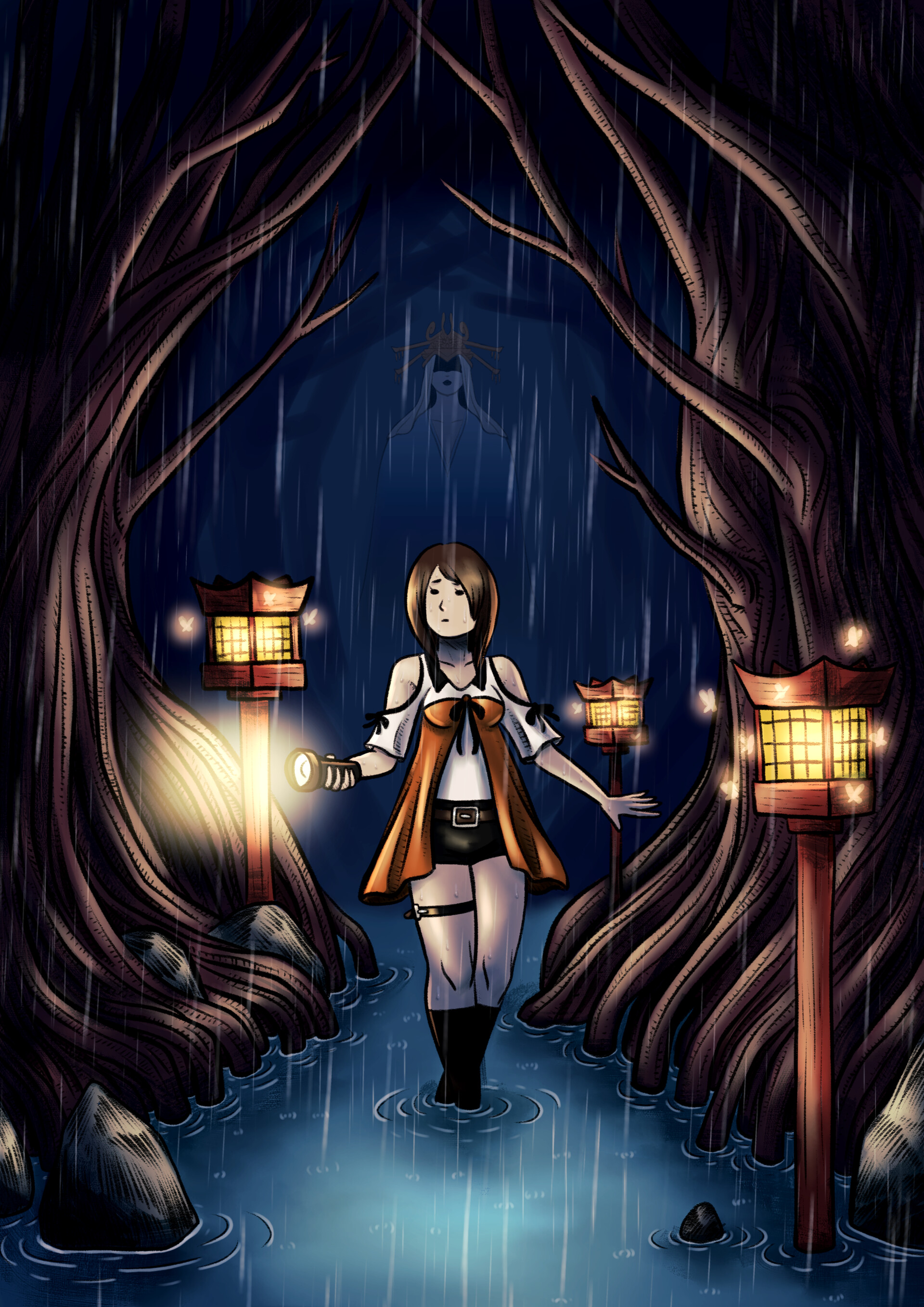 ArtStation - Fatal Frame: Maiden of the Black Water
