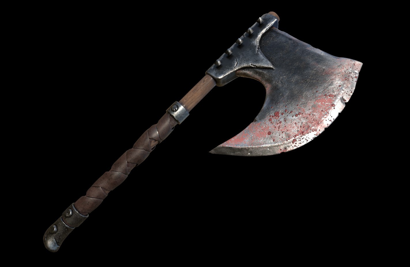 ArtStation - Orc war axe