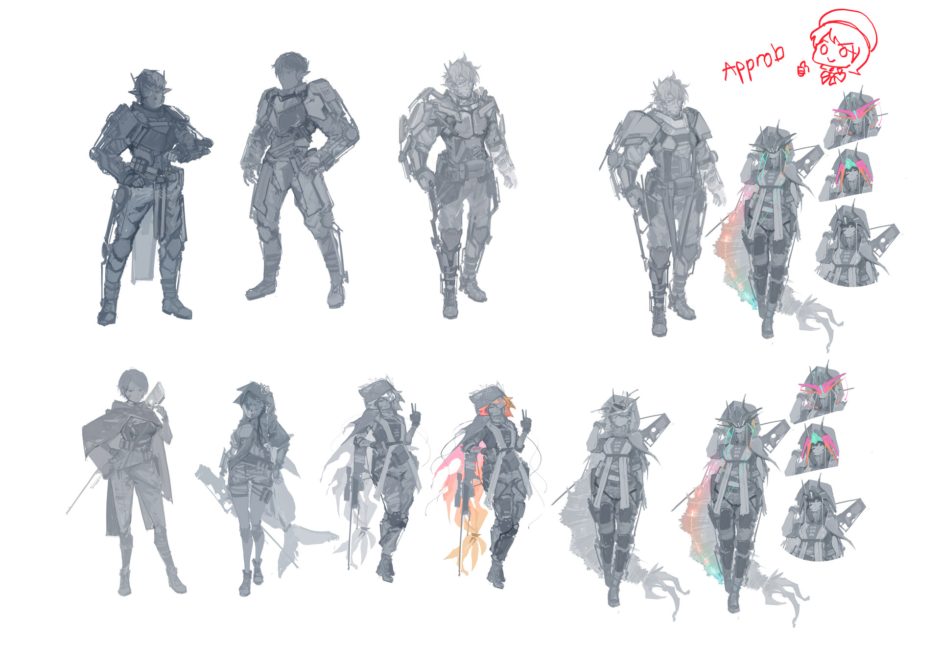 ArtStation - Soldier Concepts