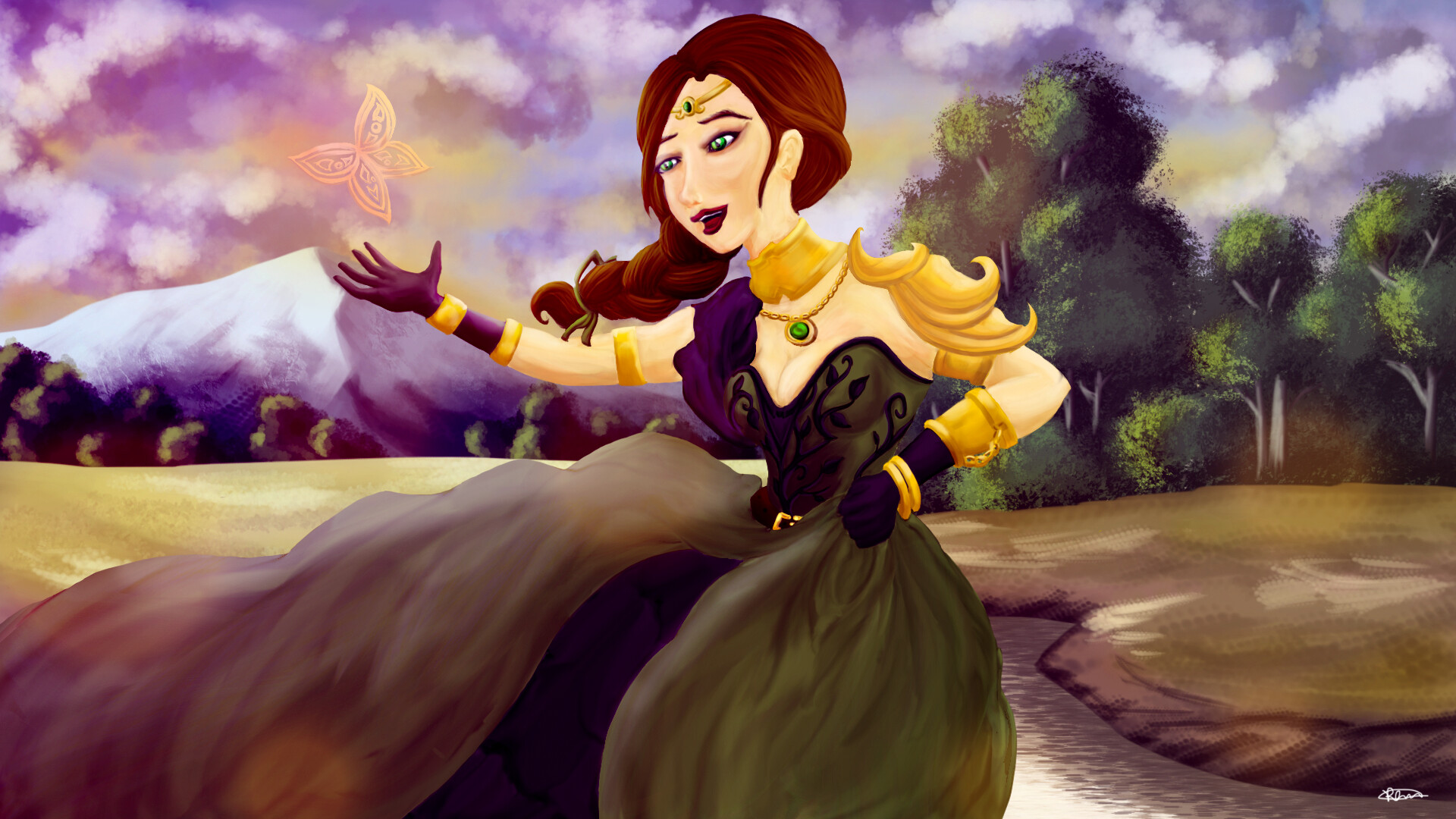 ArtStation - Princess Liana