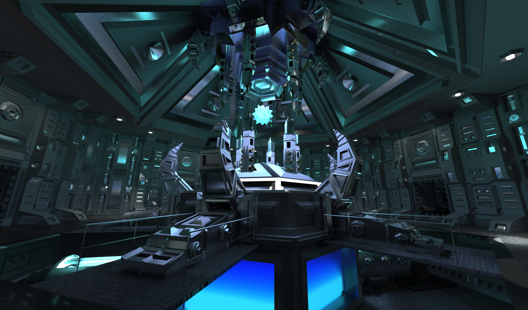 ArtStation - Sci-Fi Teleport