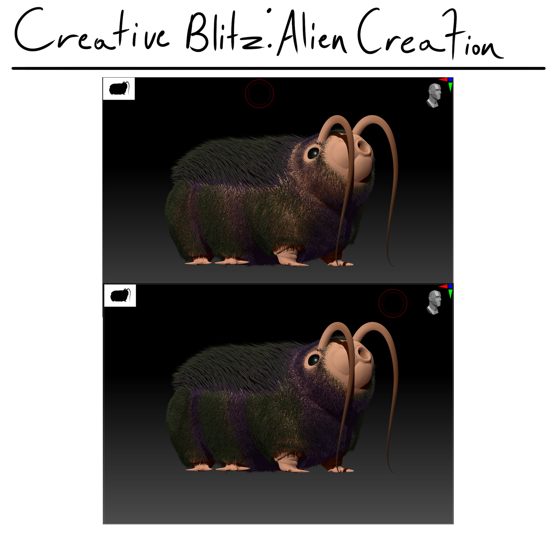 Olivia Vernon - Creative Blitz: Fuzzy Nightmares