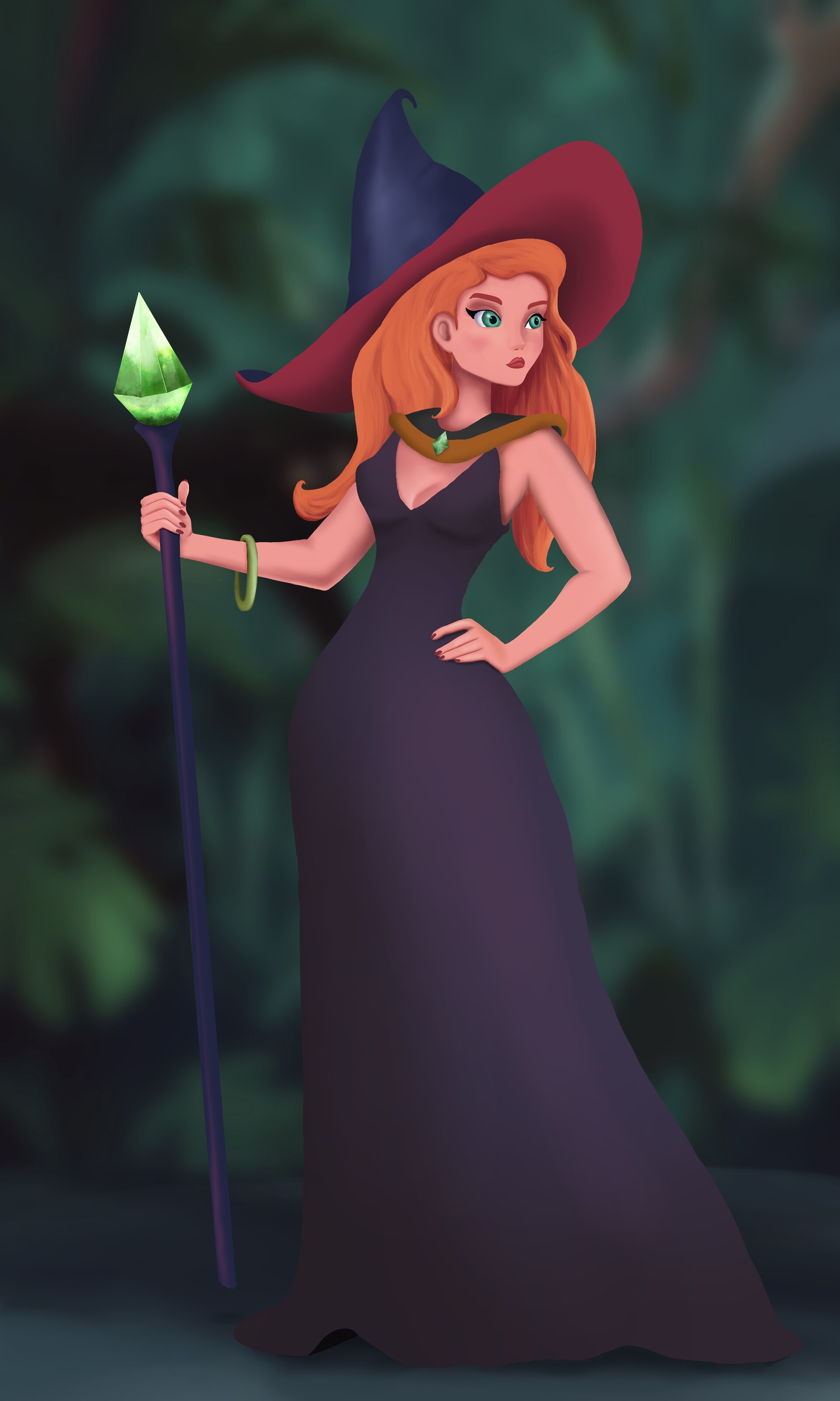 ArtStation - Witch study