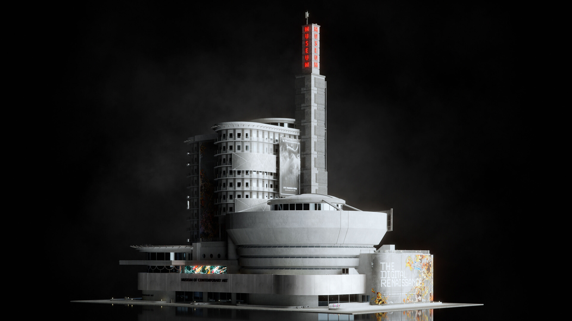 KitBash3D - NEO NYC - 3D Asset Kit