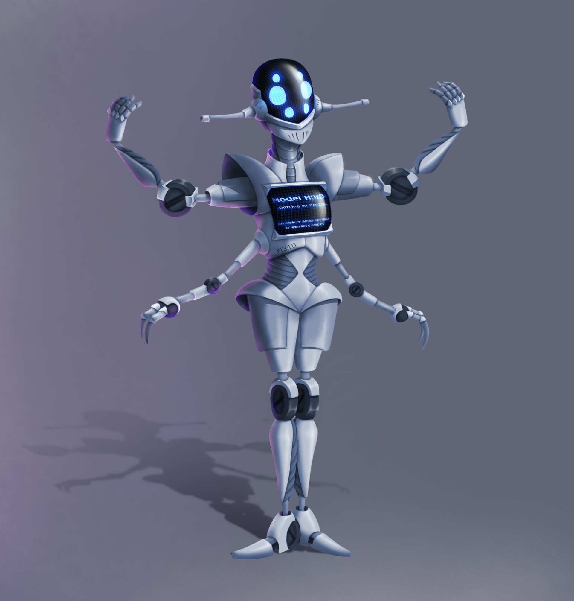 ArtStation - Android Character Design