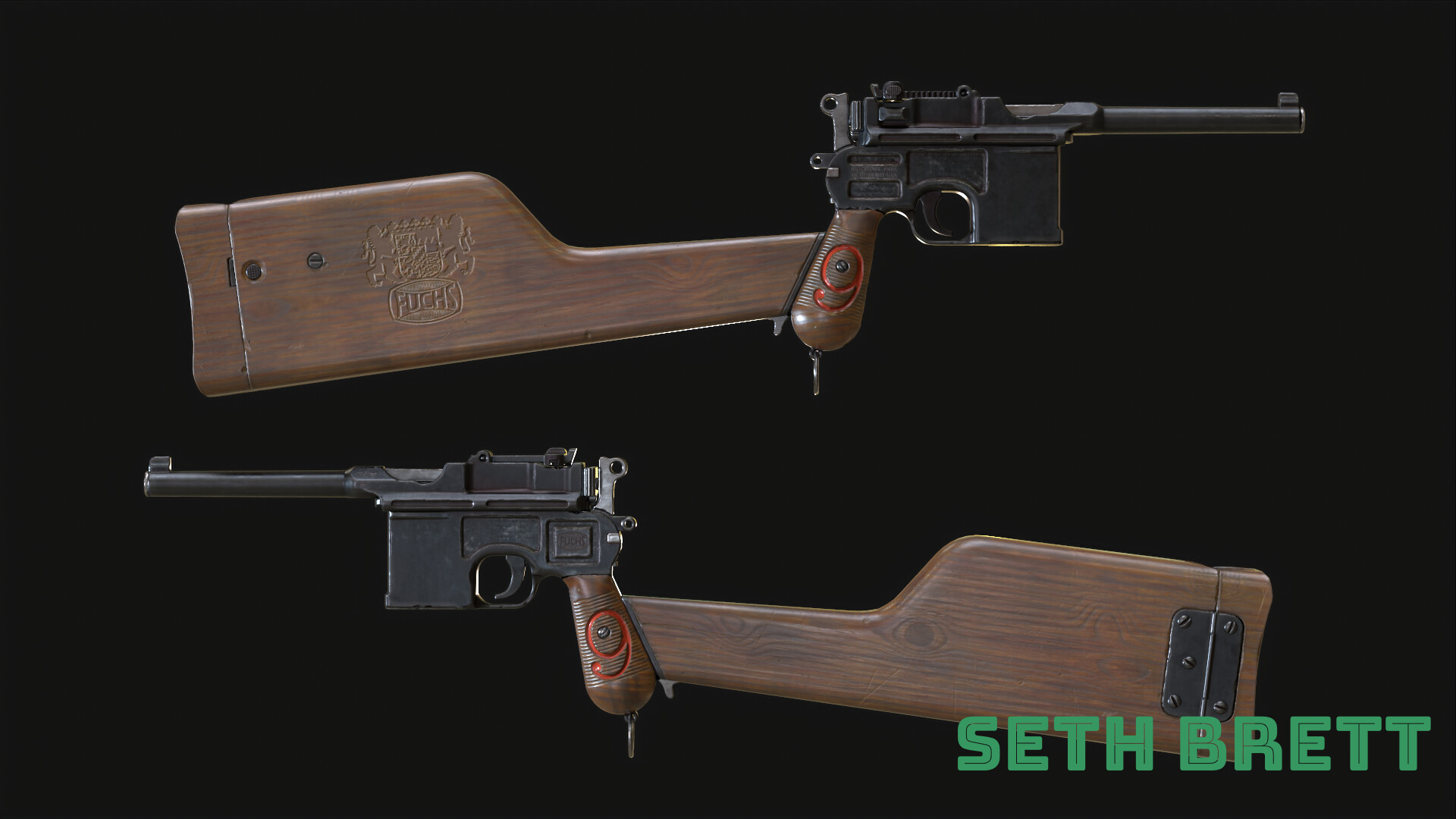 Seth Brett - Mauser Pistol