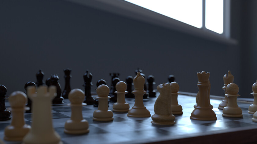 ArtStation - Chess Render