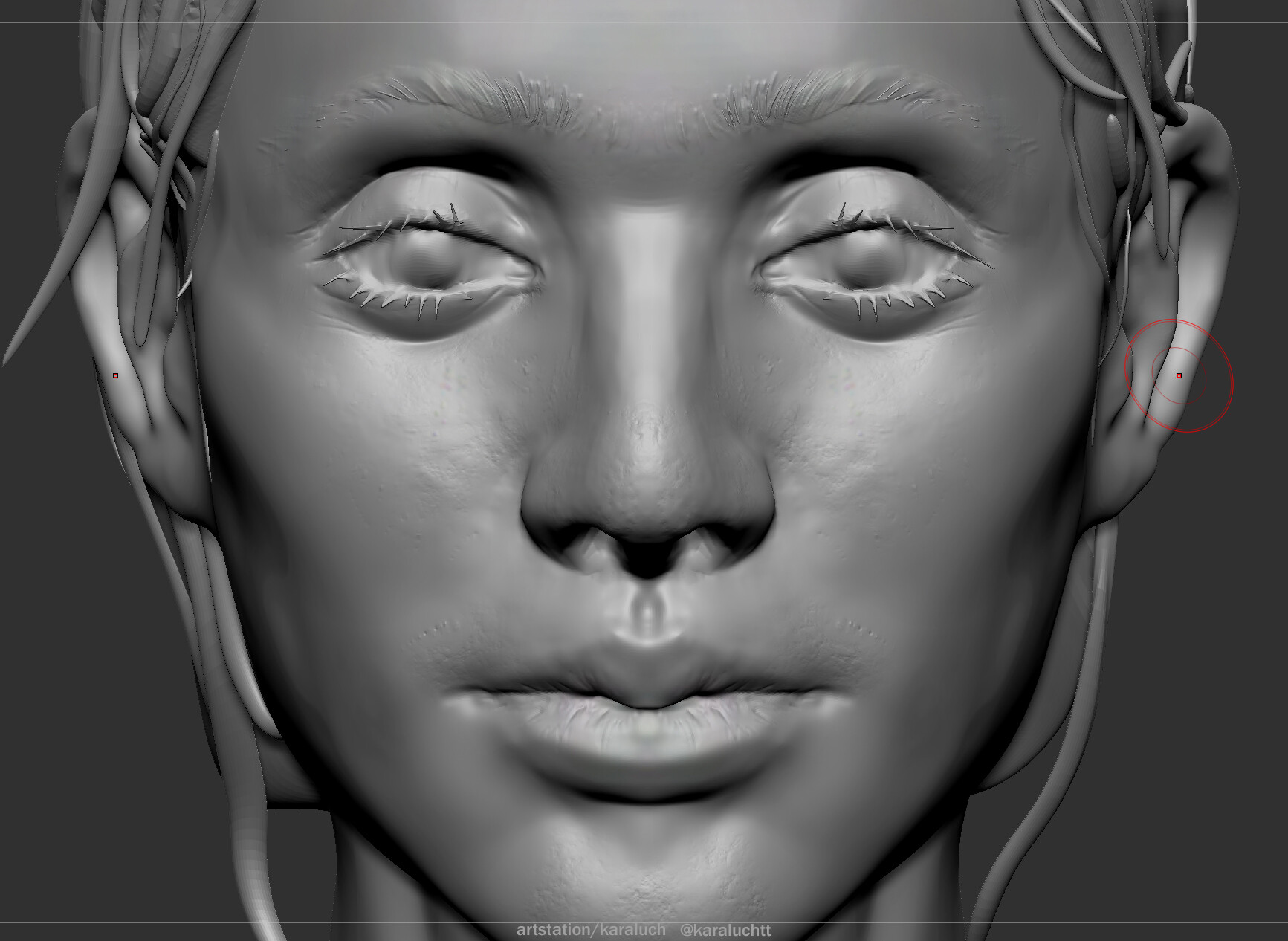 ArtStation - Head sculpt