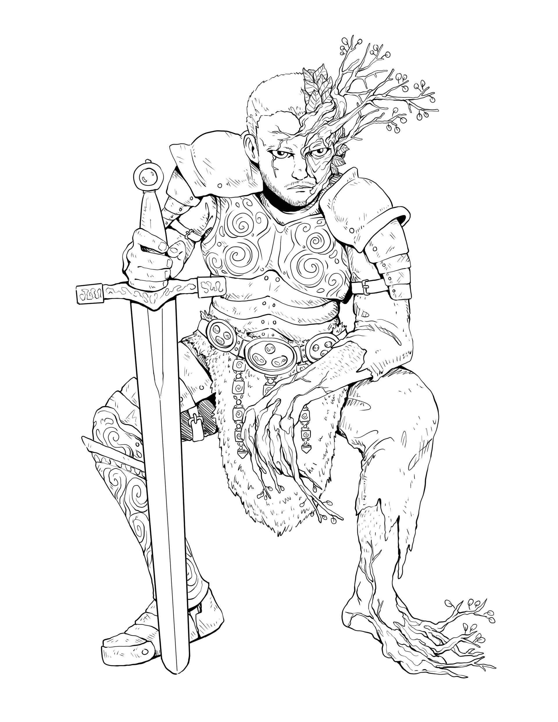 coloring pages skyrim