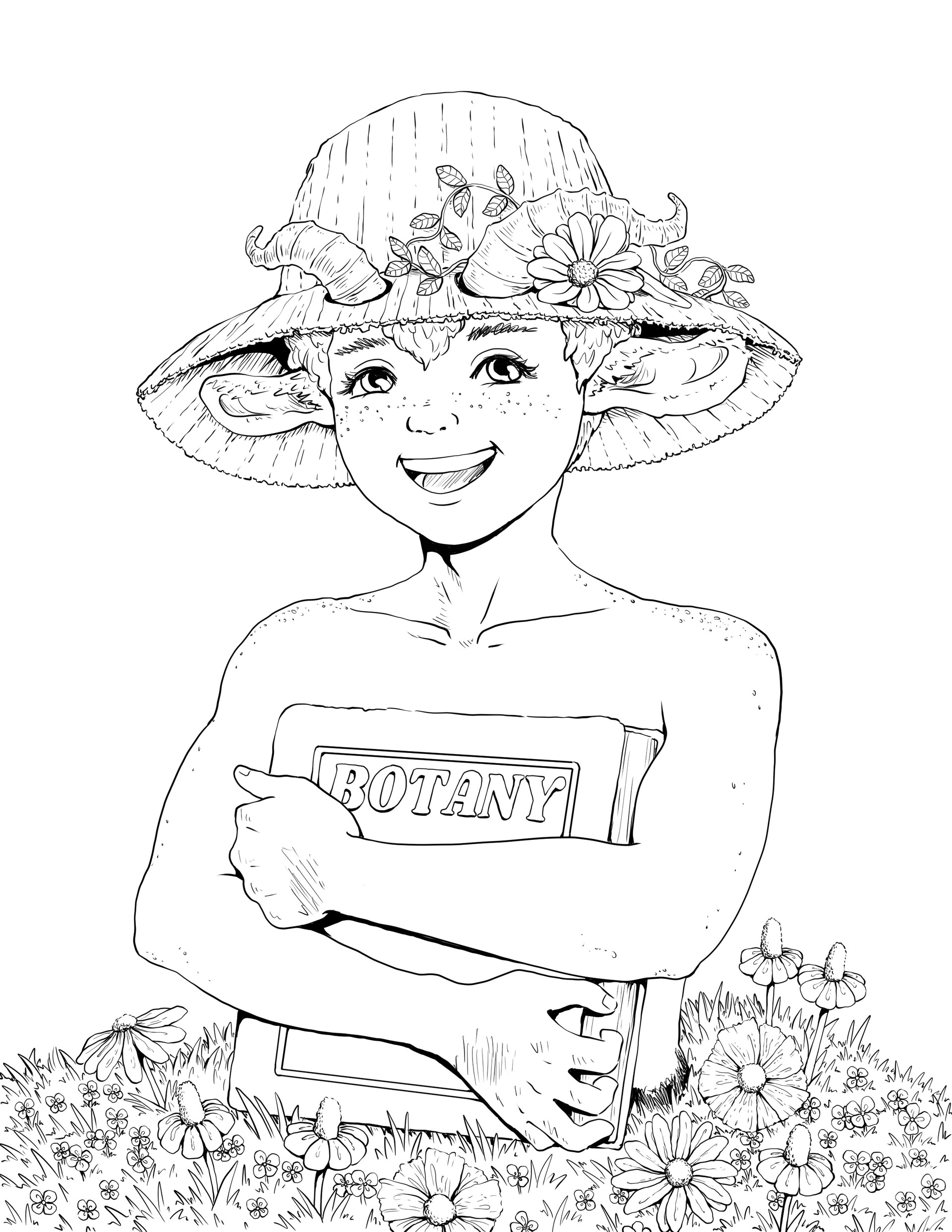 satyr coloring pages