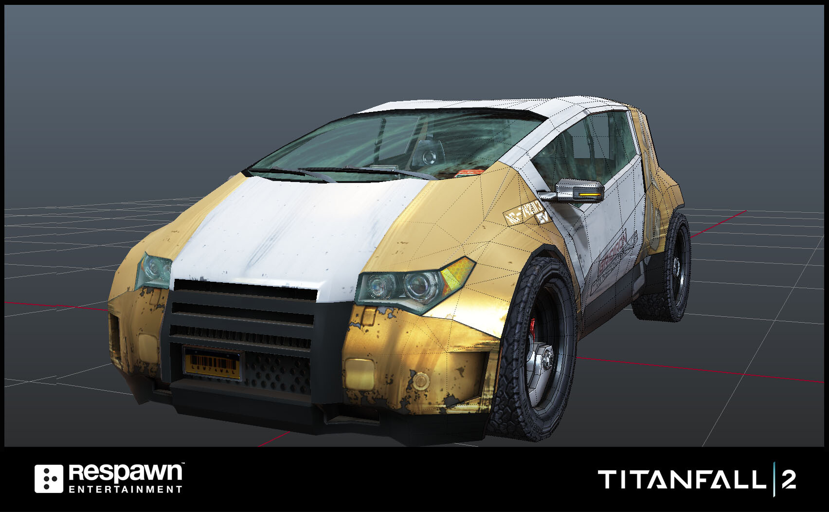 Lewis Walden - TITANFALL CAR CONCEPT 3D