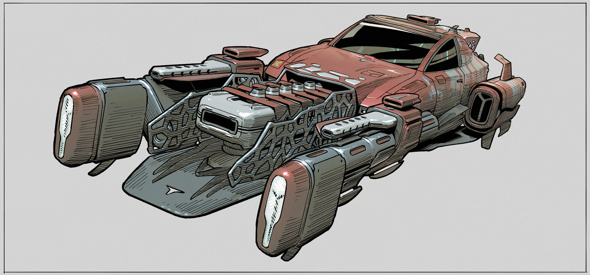 ArtStation - Project T concept