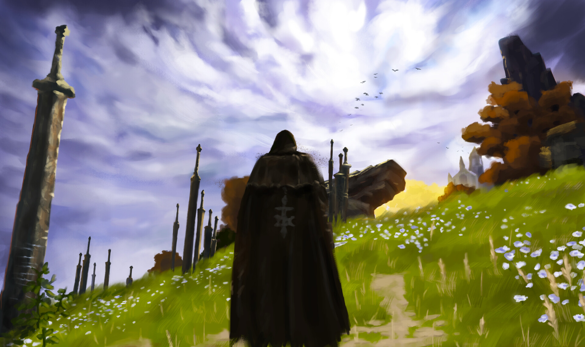 ArtStation - Hill of Swords