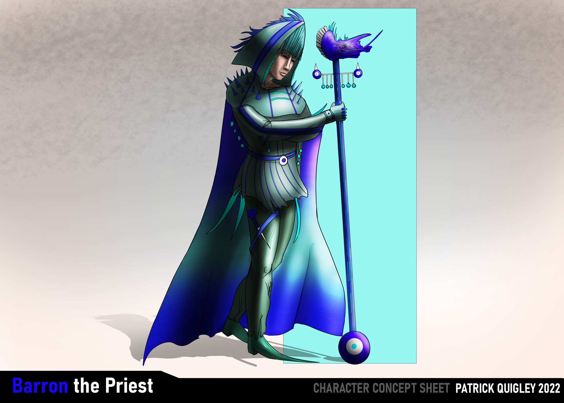ArtStation - Barron The Priest