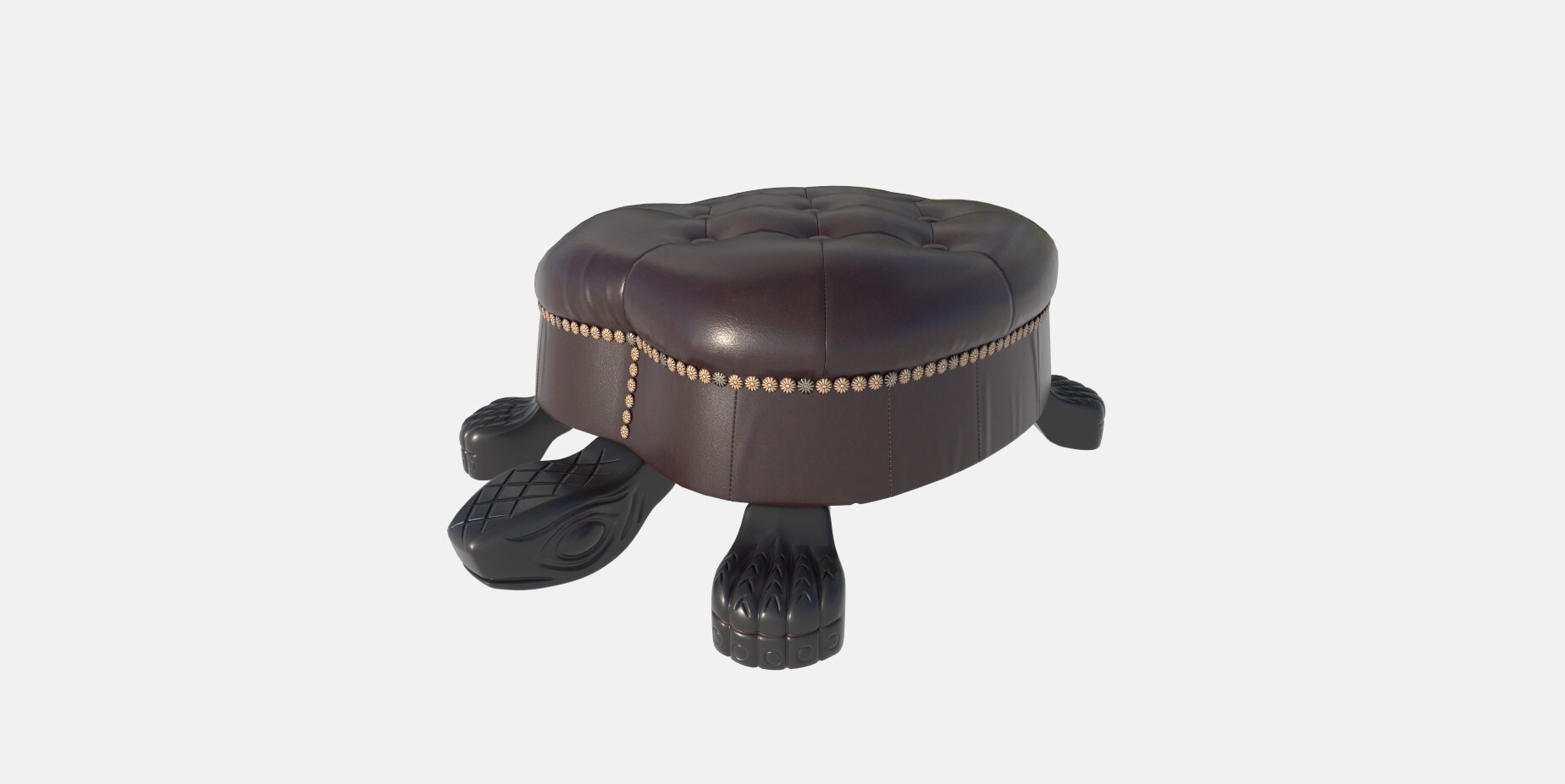 ArtStation - Animal Shaped Ottoman Foot Stool